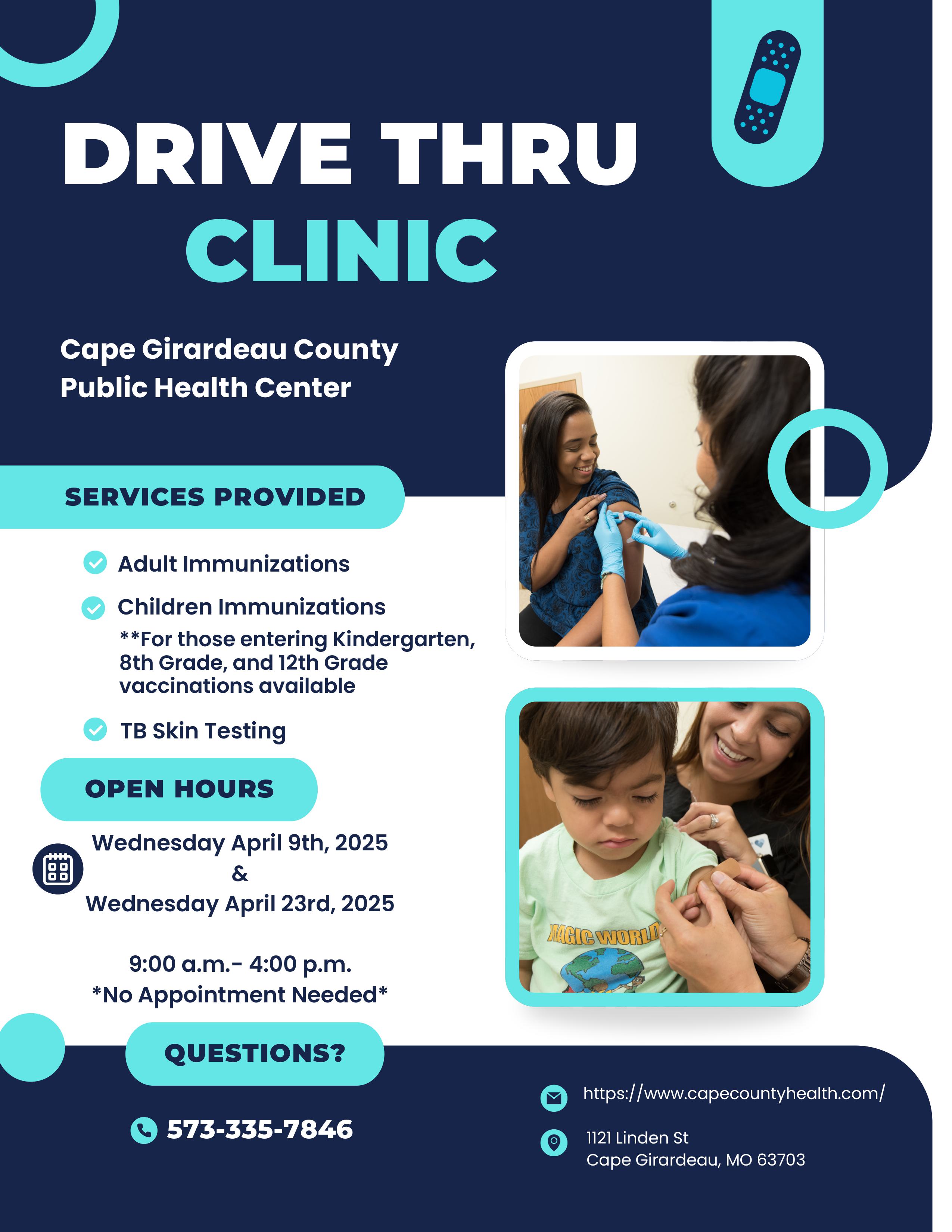 Drive-Thru Flu Clinic | Cape Girardeau County Public Health